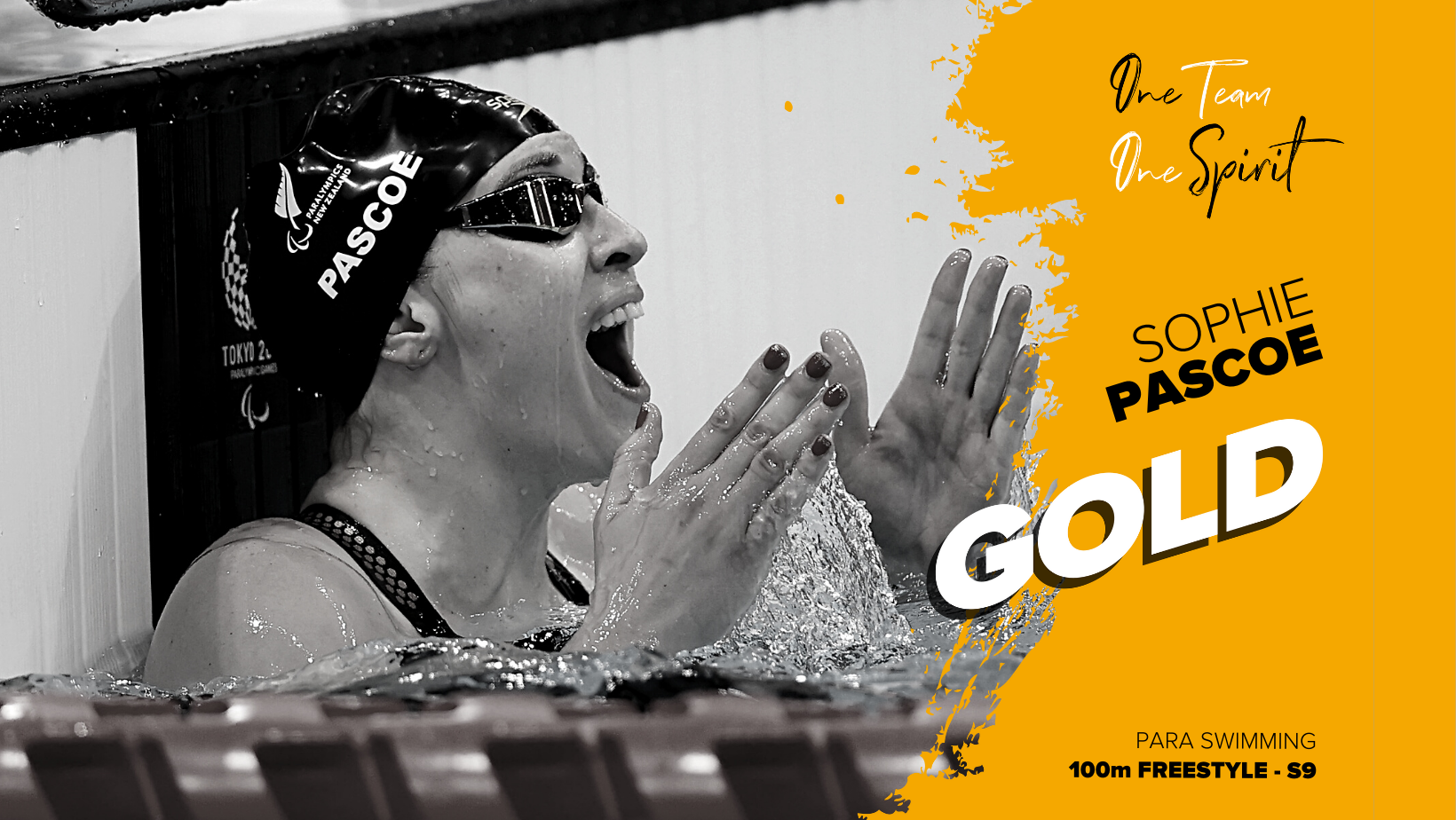 Sophie Pascoe takes gold for NZ in Tokyo - Paralympics New Zealand