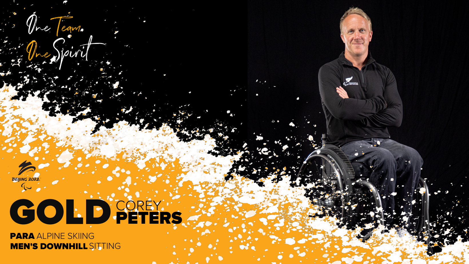 Corey Peters takes GOLD for New Zealand in Beijing - Paralympics New ...