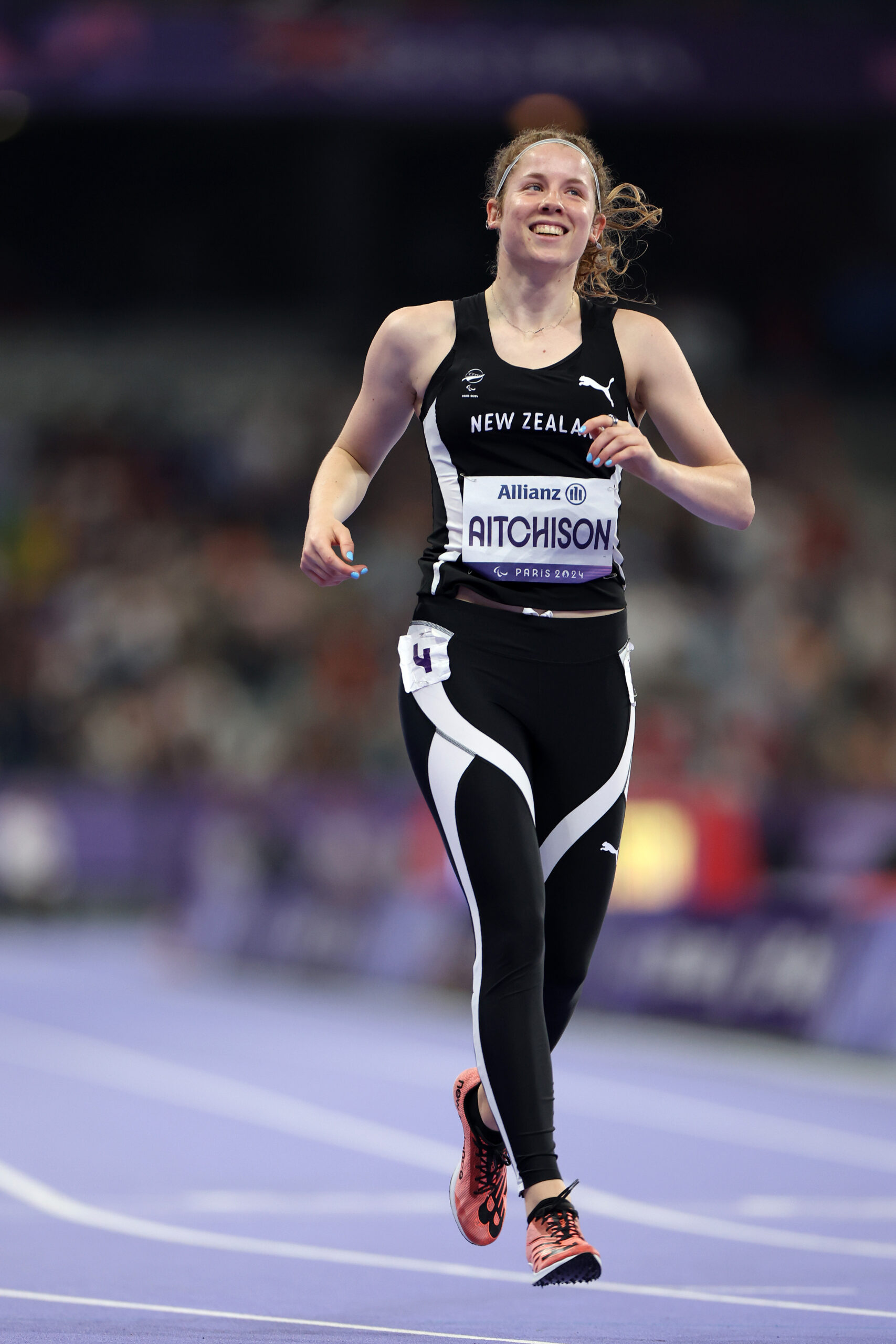 Aitchison eases to Paralympic record at Paris 2024 - Paralympics New ...